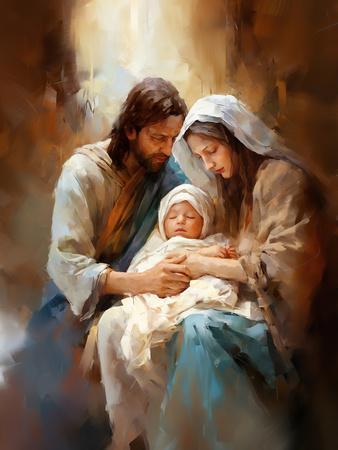'Jesus, Mary, and Joseph' Posters - Imagine It Images | AllPosters.com