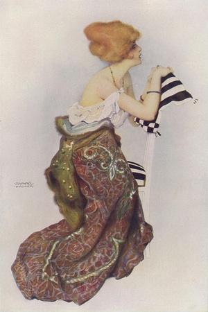 'In the Black and White Room, Pin Up Art of a Woman' Prints ...