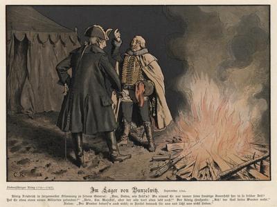 'In the Camp of Bunzelwitz' Giclee Print - Carl Rochling | AllPosters.com