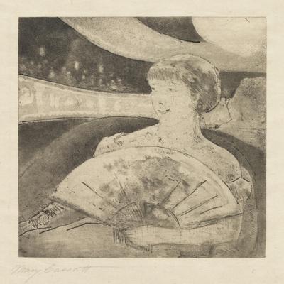 'In the Opera Box (No. 3), C.1880 (Softground Etching & Aquatint on ...