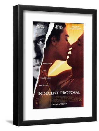 'INDECENT PROPOSAL [1993], directed by ADRIAN LYNE.' Photographic Print ...