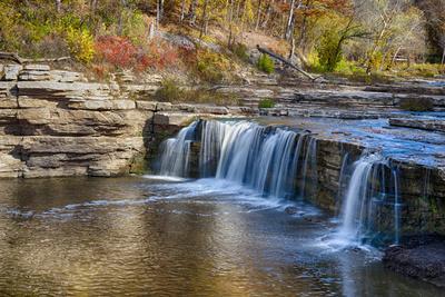 'Indiana, Cataract Falls Recreation Area, Upper Cataract Waterfalls ...