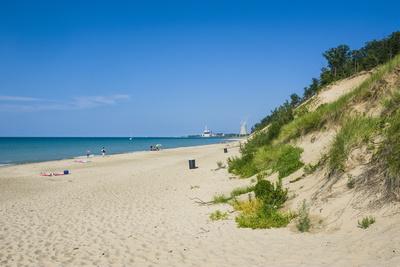 'Indiana Sand Dunes, Indiana, United States of America, North America ...