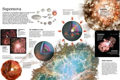 'Infographic About a Supernova Formation Occurring at the End of a Star ...