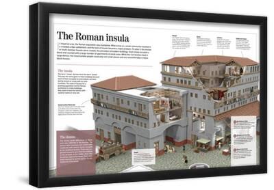 'Infographic About Roman Insulae (27-476): Apartment Buildings to Be ...