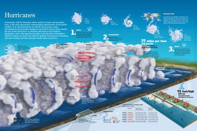'Infographic of the Internal Structure of the Meteorological Phenomenon ...