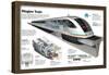 'Infographic of the Shanghai Maglev Train, a High-Speed Magnetic ...