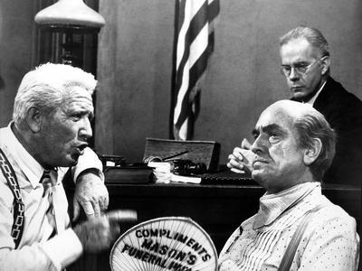 'Inherit The Wind, Spencer Tracy, Harry Morgan, Fredric March, 1960 ...