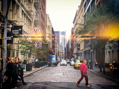 'Instants of Series -Urban Scene Soho - 1 WTC View - Manhattan - New ...
