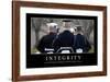 'Integrity: Inspirational Quote and Motivational Poster' Photographic ...