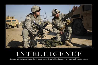 'Intelligence: Inspirational Quote and Motivational Poster ...