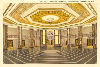 Interior, Municipal Auditorium, Kansas City, Missouri Prints ...