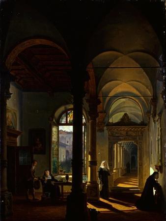 Interior of a Convent, 1832 Giclee Print | AllPosters.com