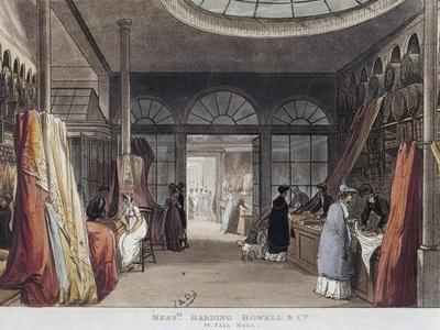 'Interior of Harding Howell E Company's Variety Store in London, 1809 ...