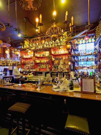 'Interior view of the Canny Man's Pub, Edinburgh, Lothian, Scotland ...