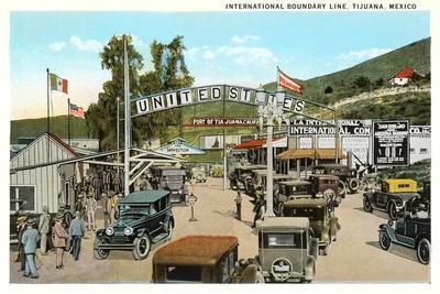 'International Border, Tijuana, Mexico' Prints | AllPosters.com