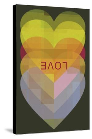 'Inverted Love' Stretched Canvas Print - Urban Octopus | AllPosters.com