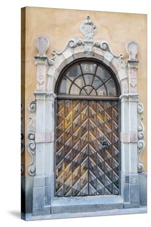 'Decorous Doorway' Stretched Canvas Print - Irene Suchocki | AllPosters.com