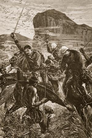 'Isandlwana: the Dash with the Colours' Giclee Print | AllPosters.com