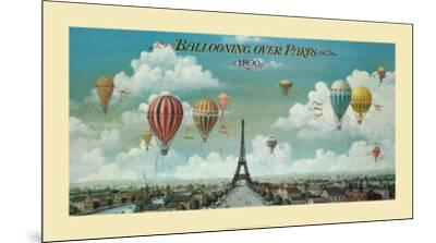 'Ballooning Over Paris' Print - Isiah and Benjamin Lane | AllPosters.com