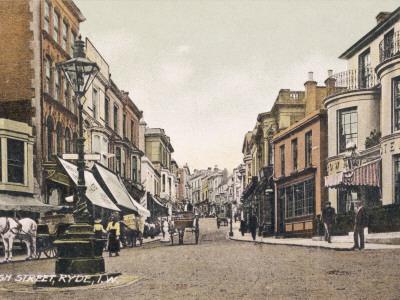 'Isle of Wight: Ryde High Street' Photographic Print | AllPosters.com