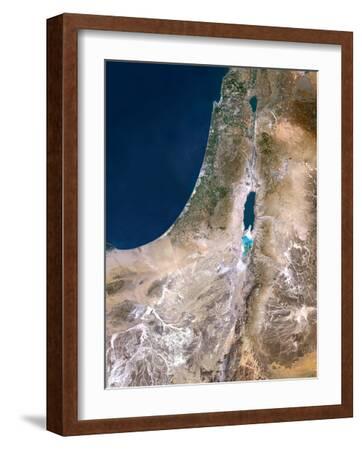 'Israel, Satellite Image' Photographic Print - PLANETOBSERVER ...