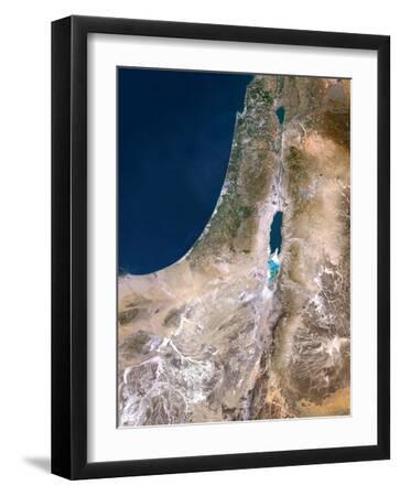 'Israel, Satellite Image' Photographic Print - PLANETOBSERVER ...