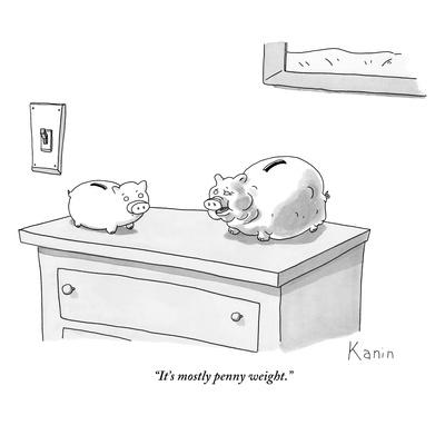 Cartoon Black And White Penny