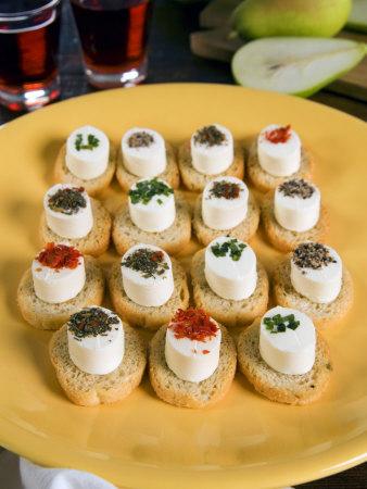 'Italian Starters with Cheese and Pot Herbs, Italy, Europe ...
