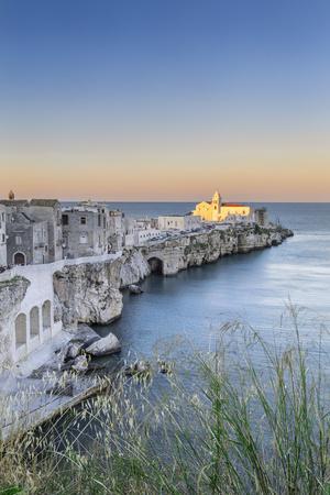 'Italy, Italia. Apulia, Puglia, Foggia district. Gargano, Vieste. Old ...