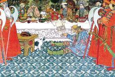 'Vassilissa in the Forest, Illustration from the Russian Folk Tale ...