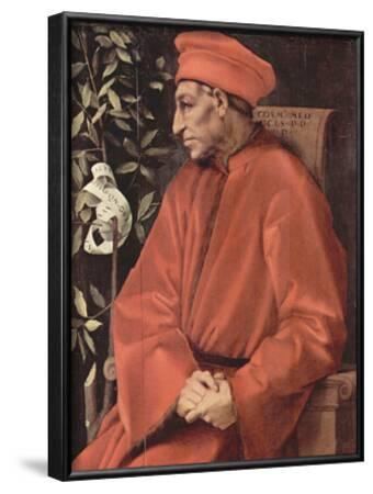 'Jacopo Pontormo (Portrait of Cosimo il Vecchio de 'Medici) Art Poster ...