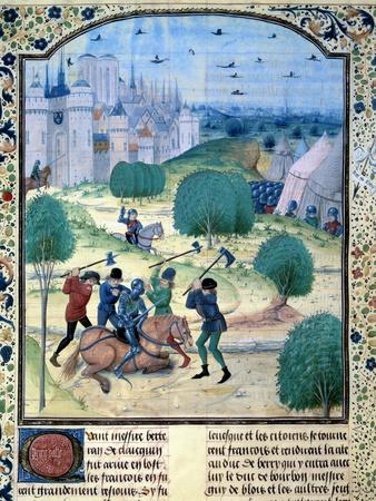 'Jacquerie or Revolt of the Peasants - by Loyset Liedet' Giclee Print ...