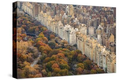 'City in Fall' Stretched Canvas Print - Jakob Dahlin | AllPosters.com