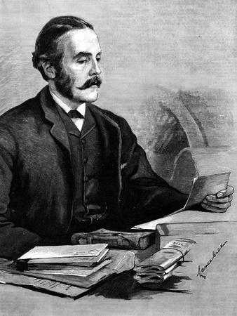 'AJ Balfour, Calkin 1887' Prints - James Calkin | AllPosters.com