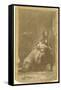 James Capen 'Grizzly' Adams (1807-60) Photographed with a Grizzly Bear ...