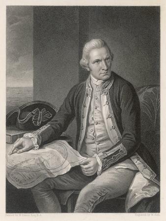 'James Cook Explorer' Posters - William Holl the Younger | AllPosters.com