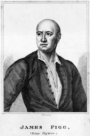 'James Figg, Prize Fighter, C19th Century' Giclee Print - R Graves ...
