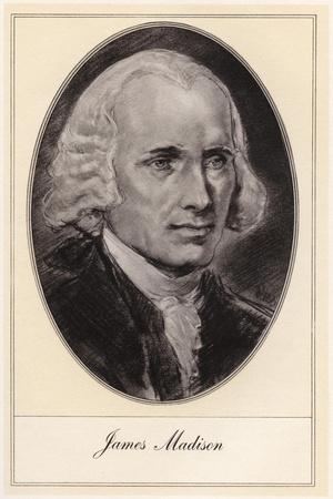 'James Madison, Fourth President of the United States' Giclee Print ...