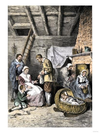 'Jamestown Colonists Dealing Out the Last Kernels of Corn During the ... 'Jamestown Colonists Dealing Out the Last Kernels of Corn During the ...