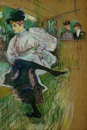 'Jane Avril Dancing, 1891' Giclee Print - Henri de Toulouse-Lautrec ...