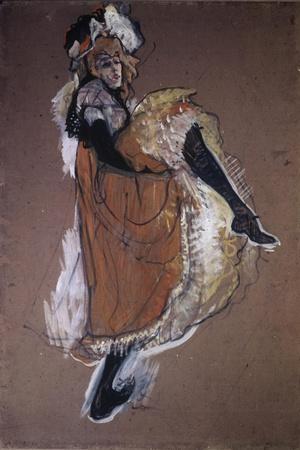'Jane Avril Dancing' Giclee Print - Henri de Toulouse-Lautrec ...