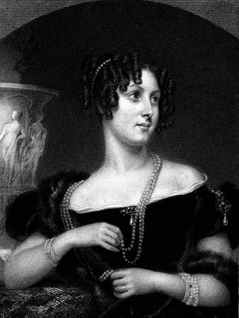 'Jane Elizabeth (Nee Liddell) Viscountess Barrington' Print ...