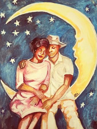 Love Over the Moon I - Janie McGee | AllPosters.com