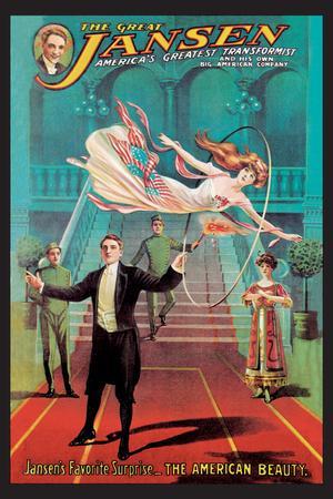 Vintage Magic Show Poster