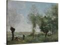 'Memory of Coubron - Peinture De Jean Baptiste Camille Corot (1796-1875 ...