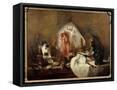 The Still Life Skate of Fish, Oysters, Jug. Painting by Jean Baptiste ...