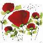 'Poppy Passion I' Giclee Print - Jean Picton | AllPosters.com