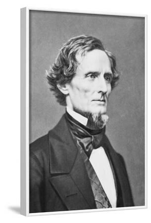 'Jefferson F. Davis Portrait, Circa 1860' Photographic Print ...