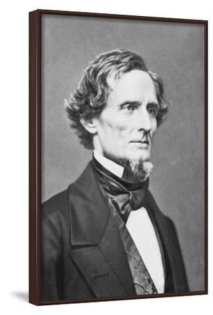 'Jefferson F. Davis Portrait, Circa 1860' Photographic Print ...